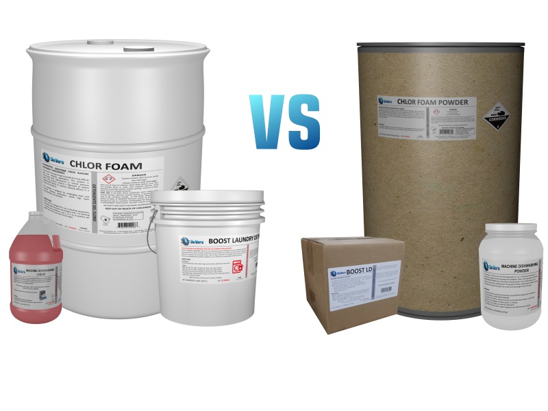 Powders vs. Liquids - DeVere