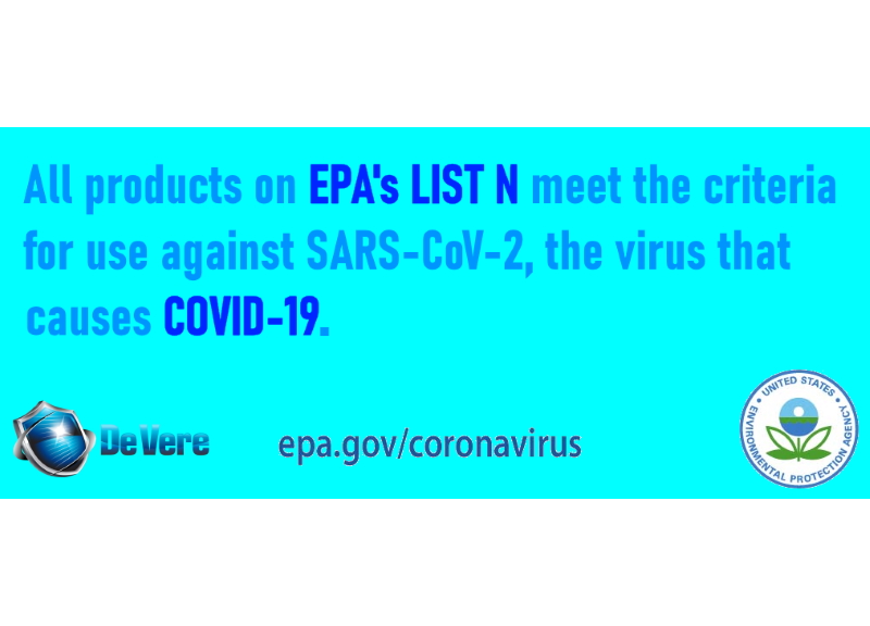 EPA List N Disinfectants - DeVere