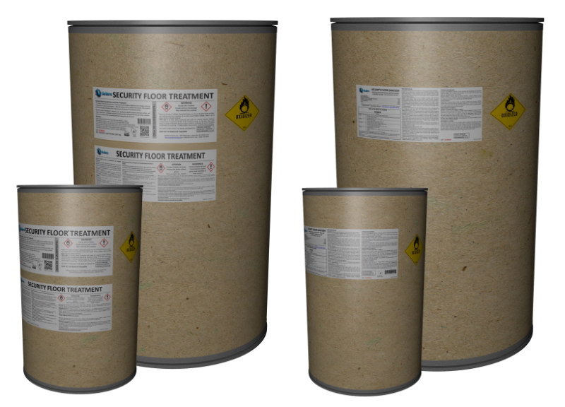 Security Floor Treatment vs. Security Floor Sanitizer - DeVere